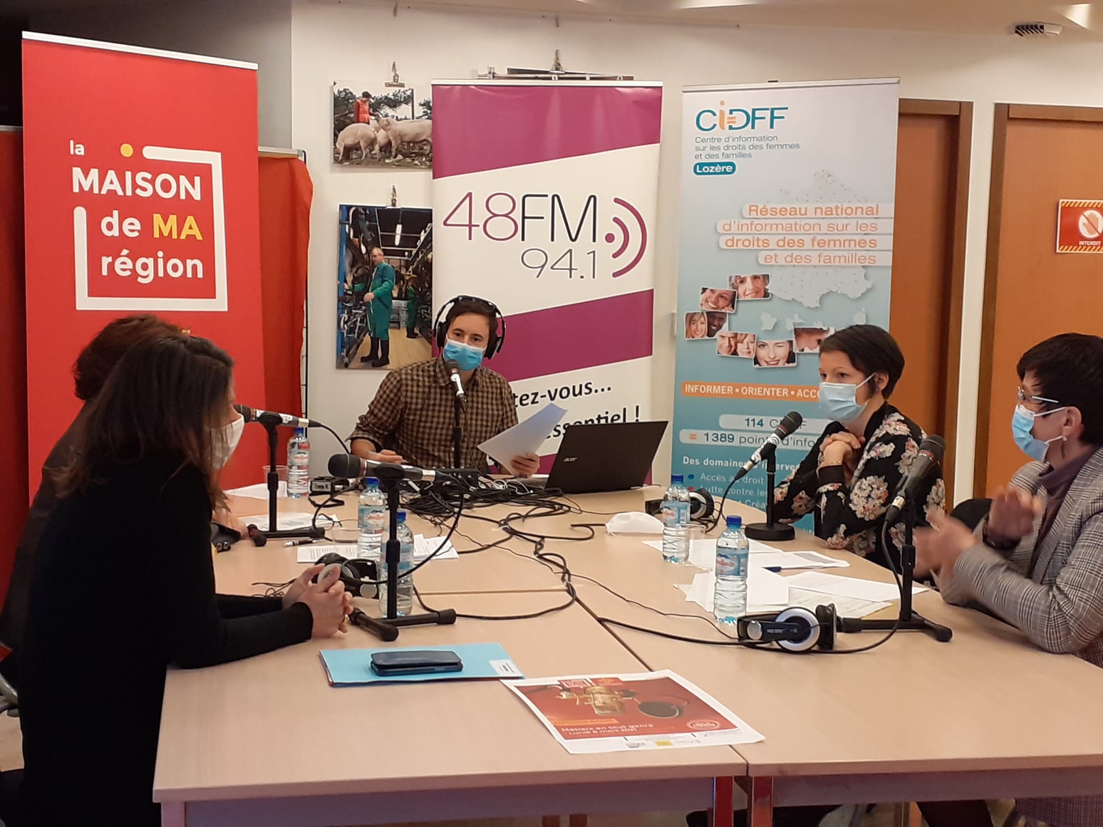 Plateau radio Quinzaine de l’égalité // Mixité dans les métiers // | 48 FM